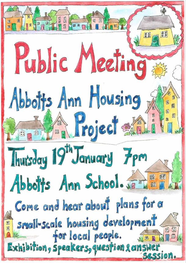 Housing For Local People, The Beginning - Abbotts Ann