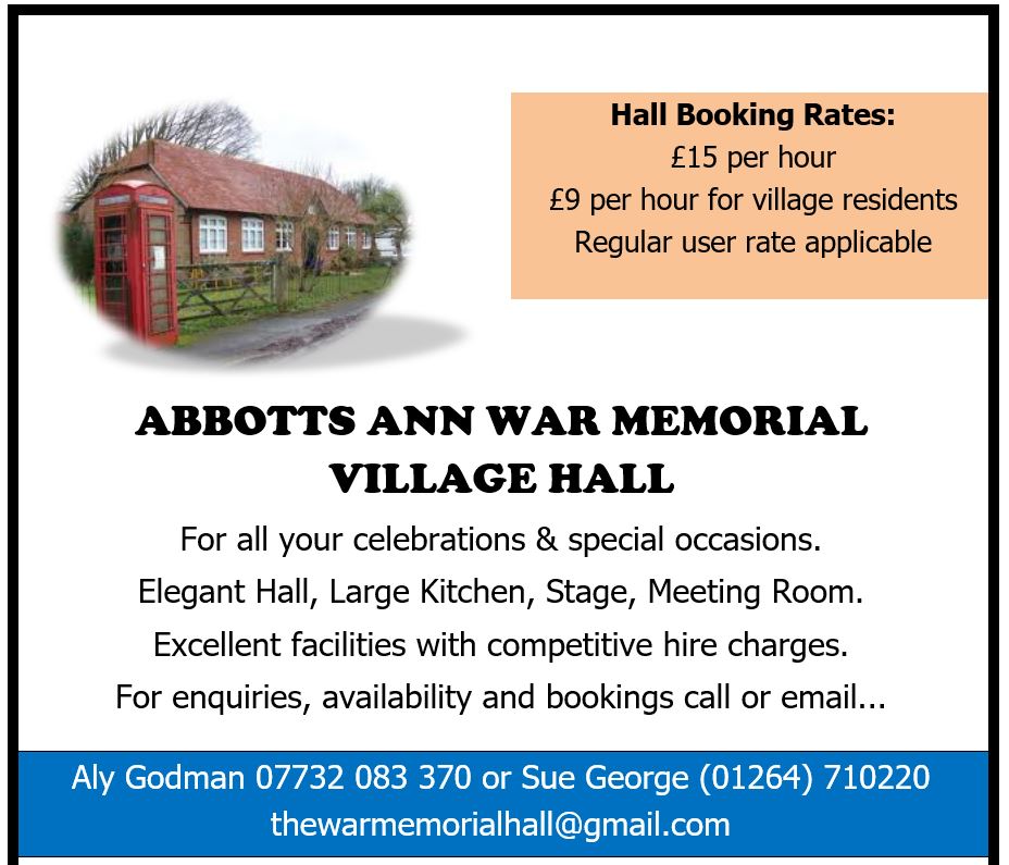 Village Hall - Abbotts Ann